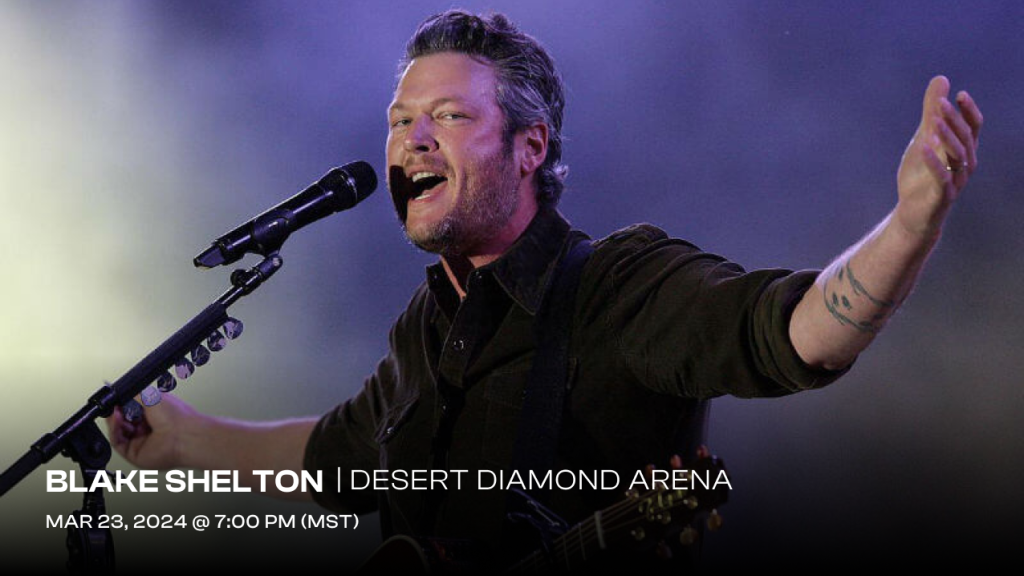 Blake Shelton @ Desert Diamond Arena - 95.1 KTTI FM
